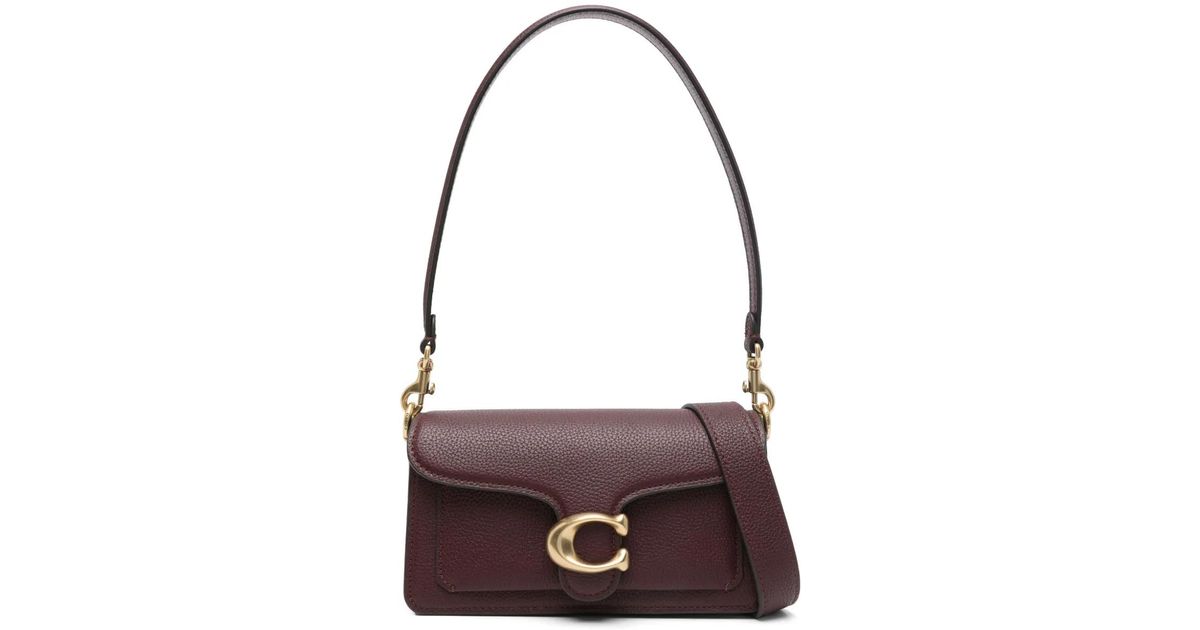 COACH Tabby Cross Body Bag in Purple | Lyst