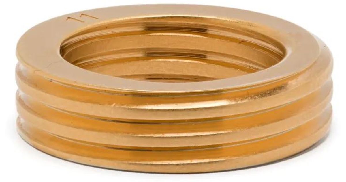 Maison Margiela Bolt And Nut Ring in Natural | Lyst