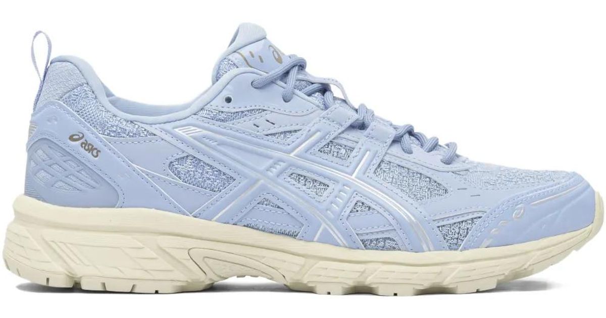 Asics Textured Sneakers in Blue | Lyst UK
