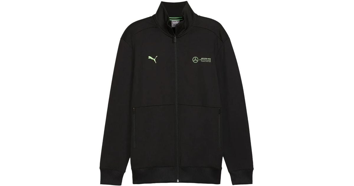 PUMA X Mercedes Amg Petronas F1 Team Cloudspun Track Jacket in Black ...