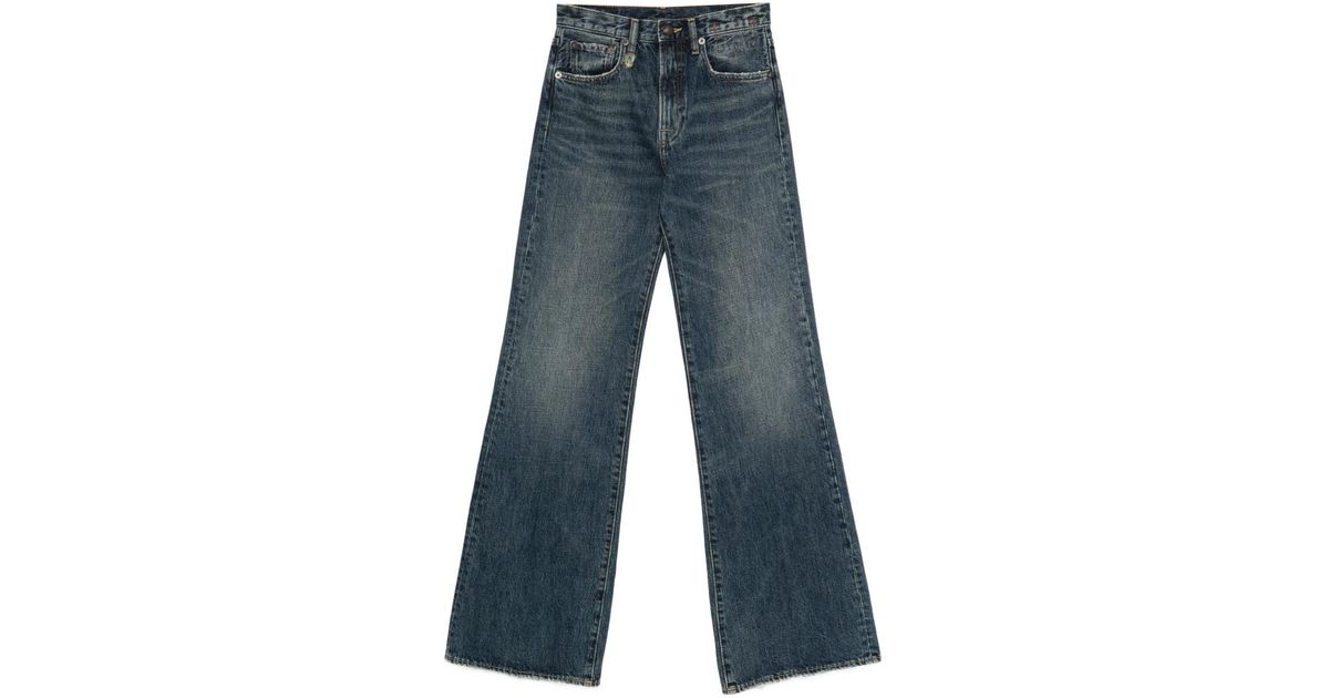 R13 Raw-Cut Jeans in Blue | Lyst UK