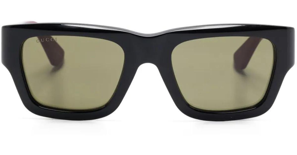 Gucci Gg1668S Sunglasses in Black for Men | Lyst UK
