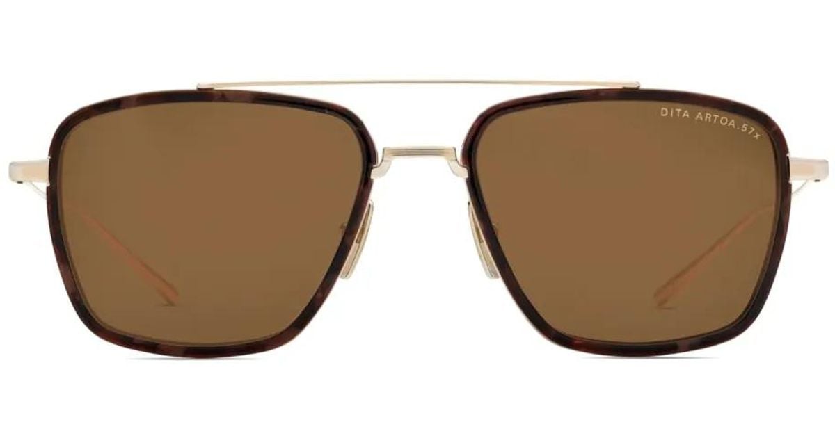 Dita Eyewear Artoa Sunglasses in Brown | Lyst UK