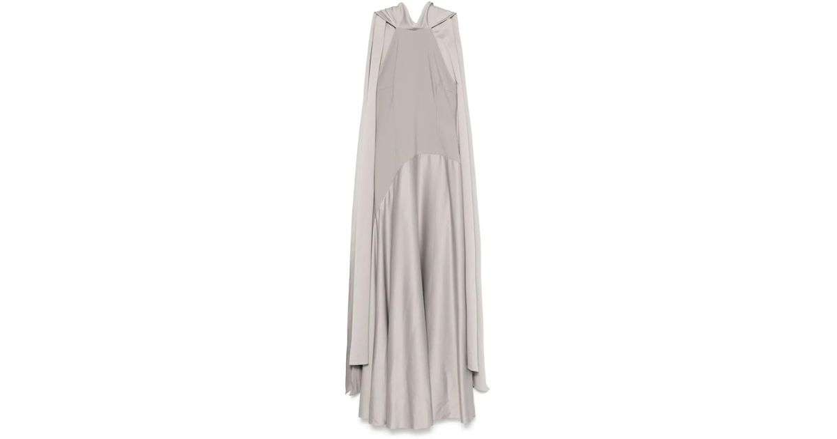 Solace London The Cece Maxi Dress in White | Lyst