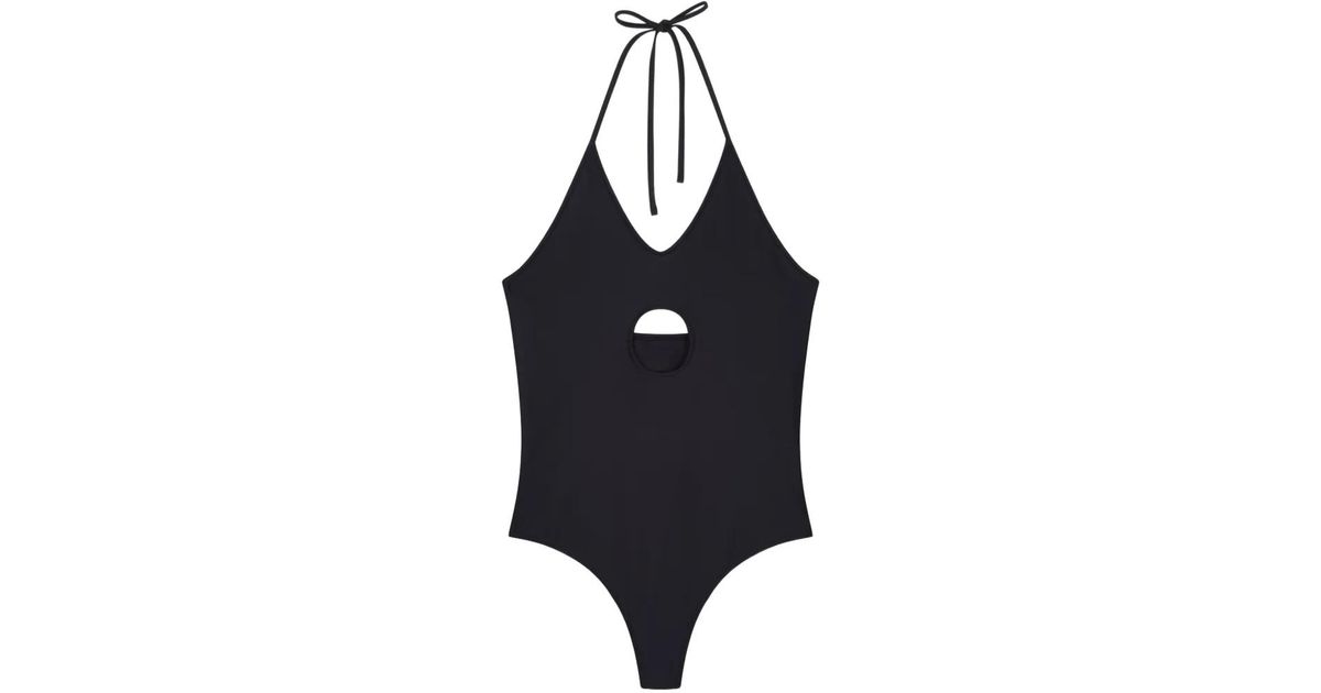 Coperni Window Swimsuit in Blue | Lyst