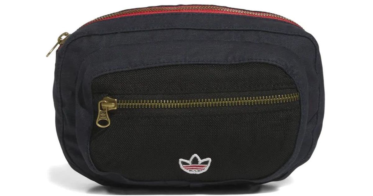 adidas Logo-Patch Belt Bag in Black | Lyst UK