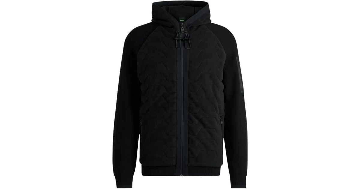 HUGO Martic Jacket in Black for Men | Lyst