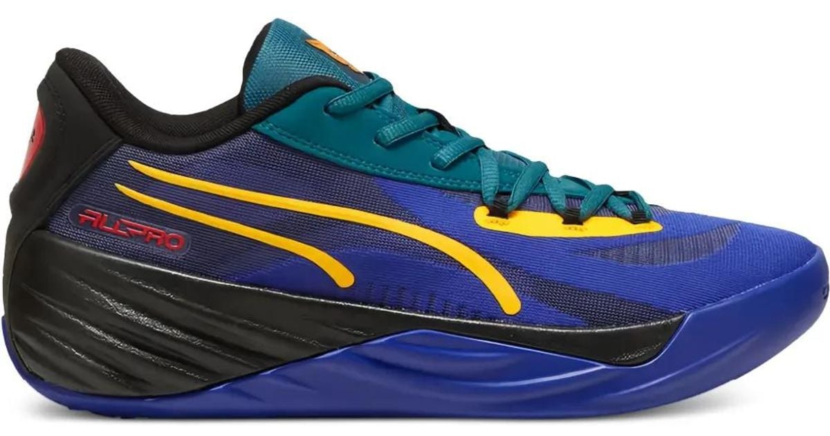 PUMA All-Pro Nitroâ Crowd Craze Basketball Shoes in Blue for Men | Lyst