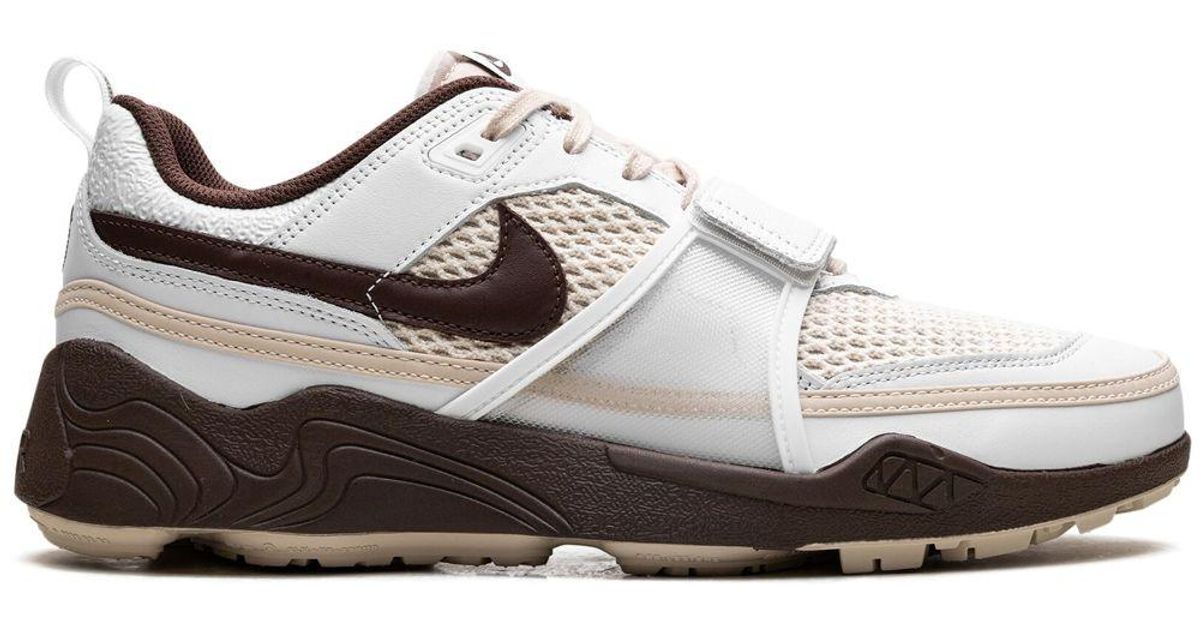 Nike X Travis Scott Zoom Field Jaxx Sneakers in White for Men | Lyst