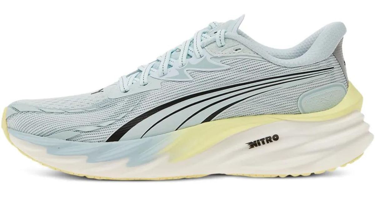 PUMA Nitro 4 Lace-Up Sneakers in Blue | Lyst UK