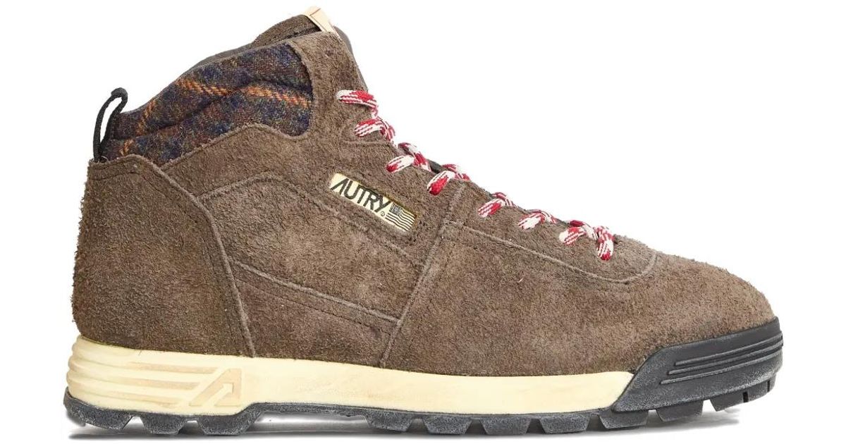 Autry Malga Suede Cordura Boots in Brown for Men | Lyst UK