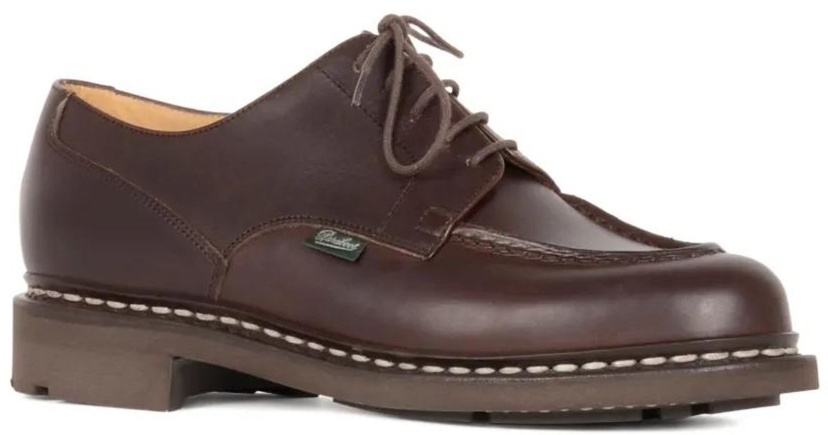 Paraboot Derbies Chambord in Brown for Men | Lyst