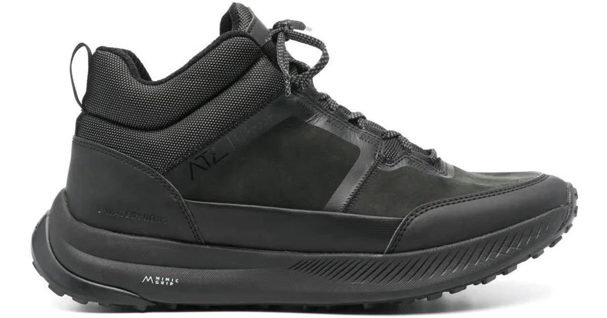 Clarks X Atl Trail Up Suede Boots in Black for Men | Lyst UK