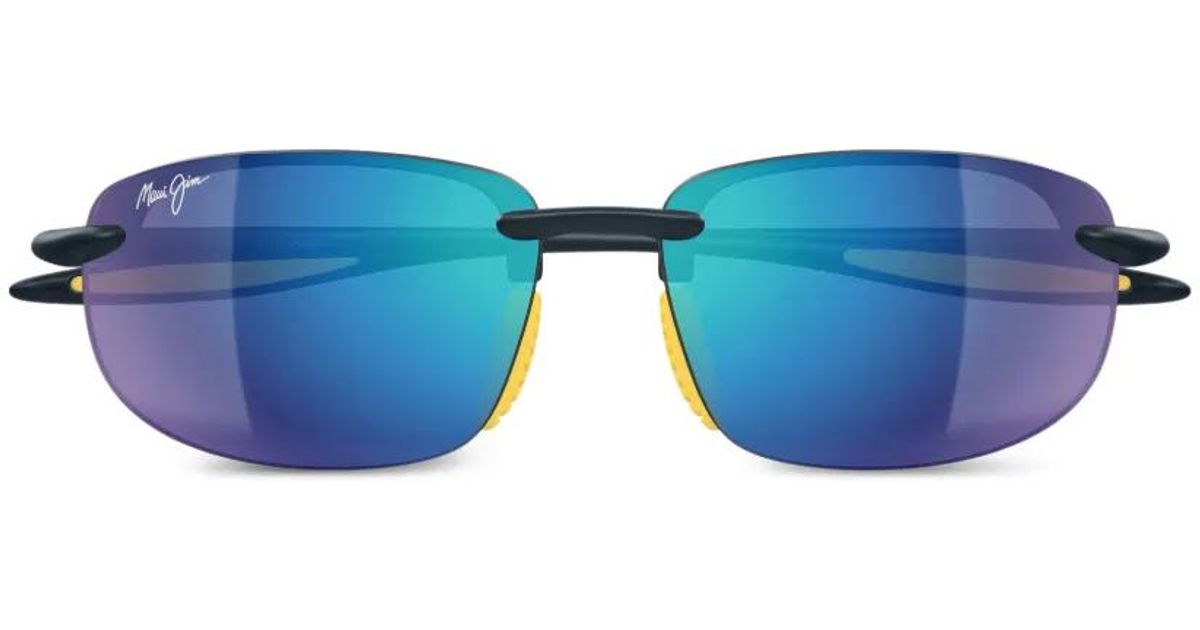 Maui Jim Ho'Okipa Ultra Af Polarised Sunglasses in Blue | Lyst UK