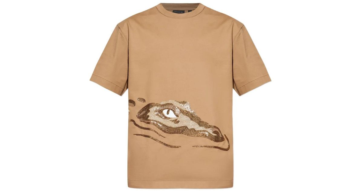 Lacoste Runway T-Shirt in White for Men | Lyst UK