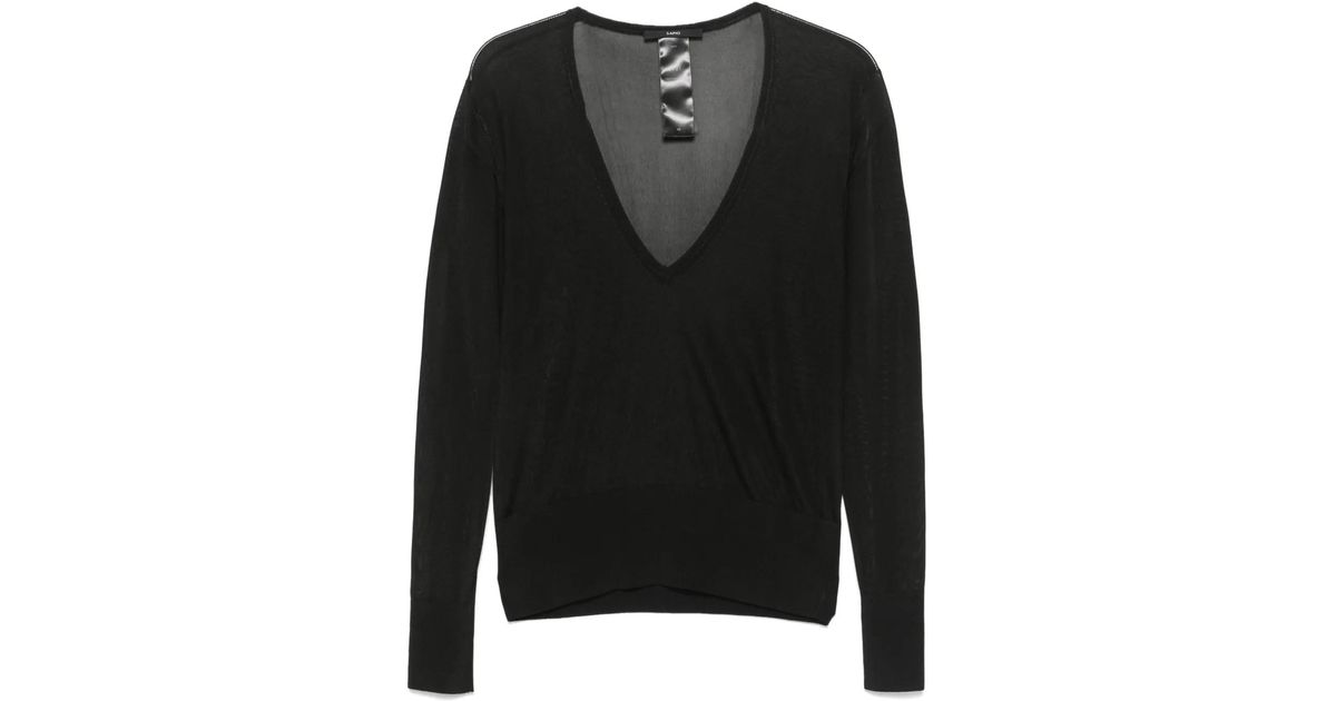 SAPIO Nº21 Sweater in Black | Lyst