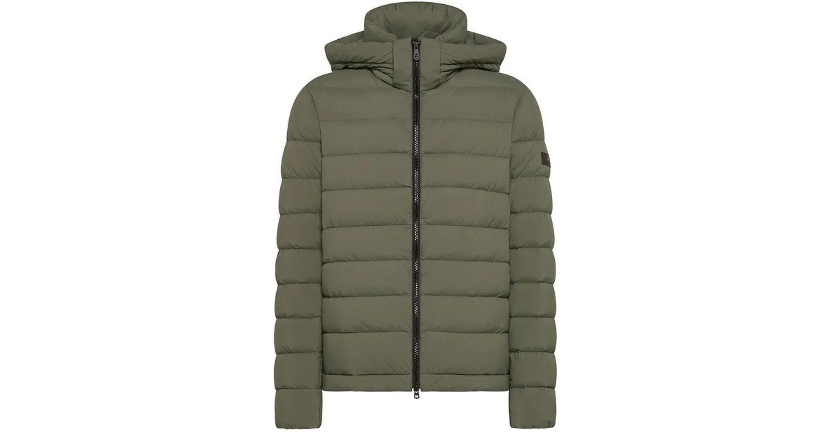 Peuterey Padded Jacket in Green for Men | Lyst UK