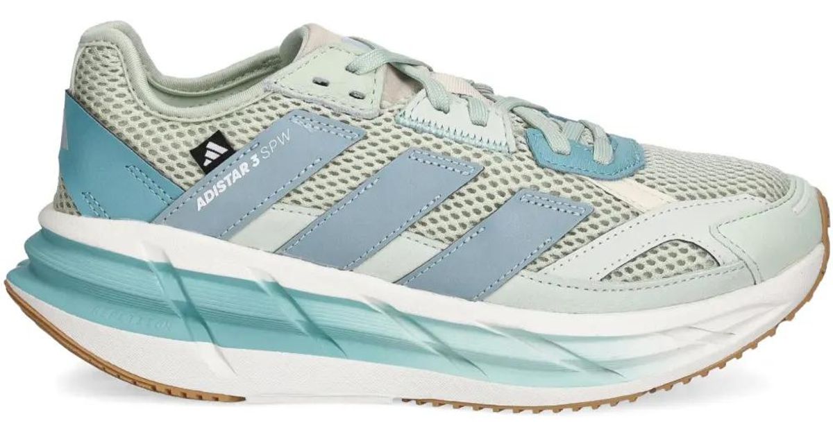 adidas Adistar 3 Mesh-Panelled Sneakers in Blue | Lyst UK