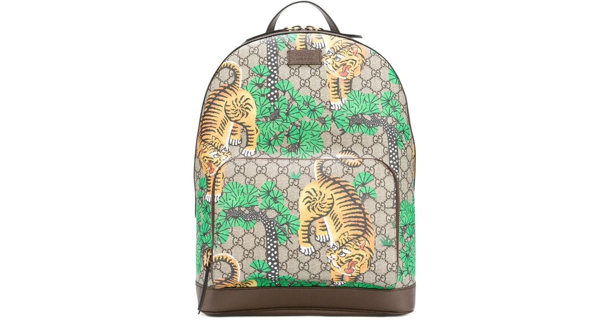 Gucci Backpack Tiger Print | semashow.com