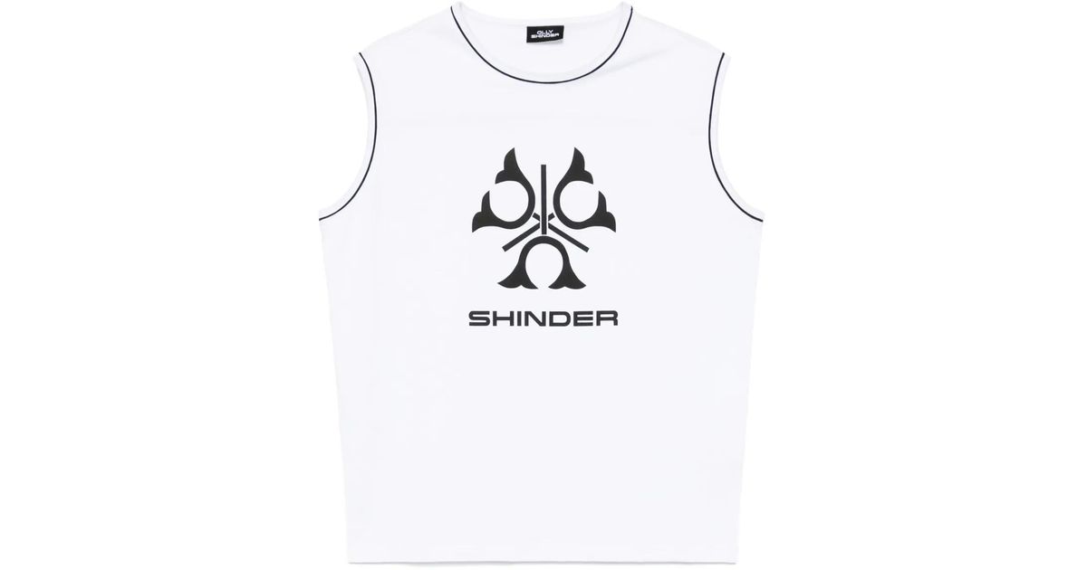 OLLY SHINDER Kin Tank in White for Men | Lyst