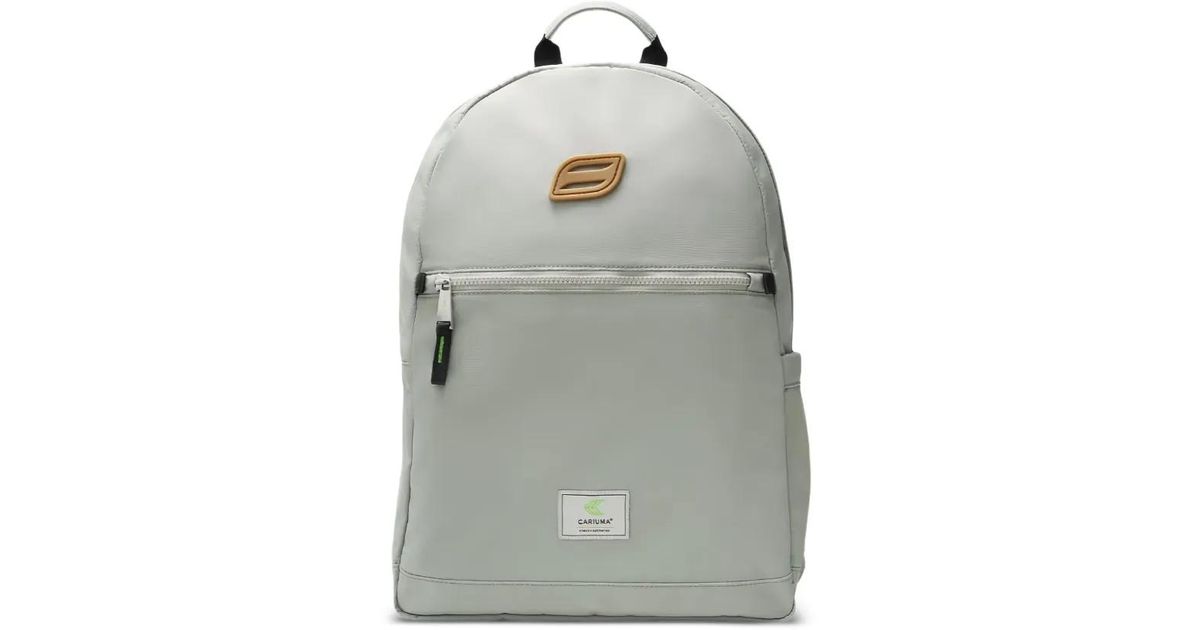 CARIUMA Jj Logo-Appliqué Backpack in Grey | Lyst UK