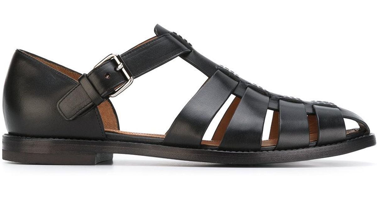 Church's Fisherman Spider Sandals in Black for Men | Lyst