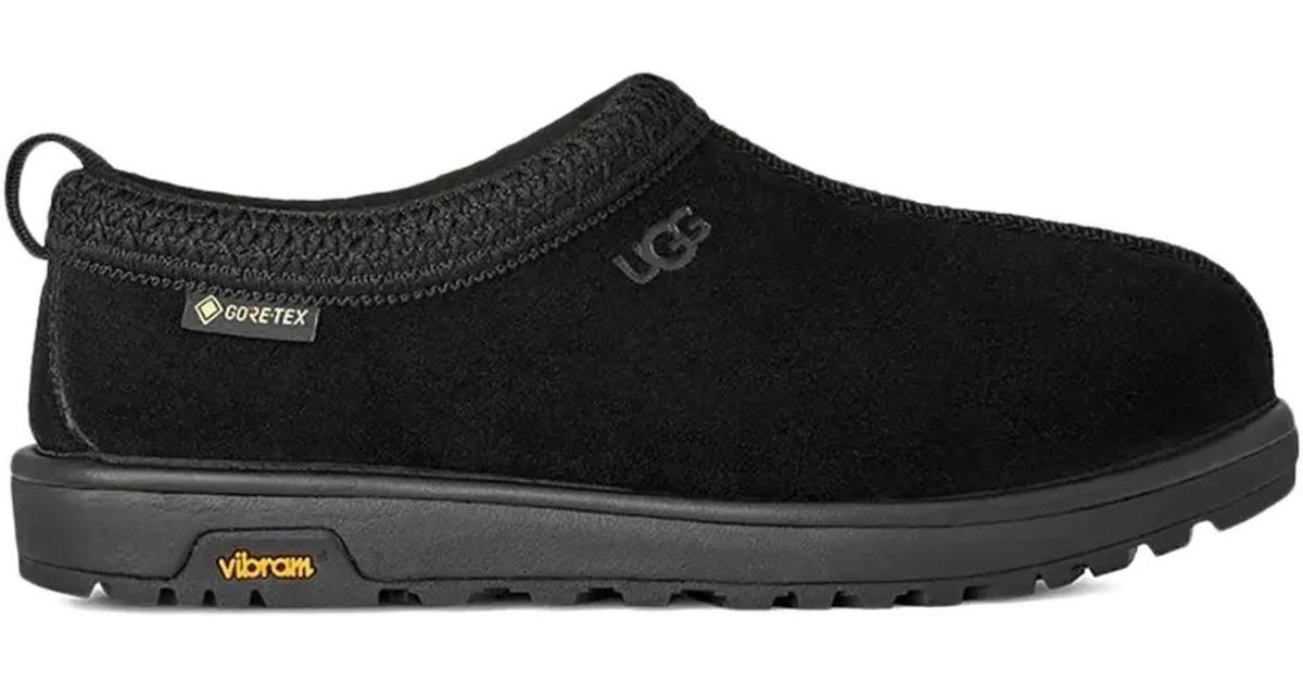 UGG Tasman Gtx Suede Gore-Tex Sneakers in Black for Men | Lyst UK
