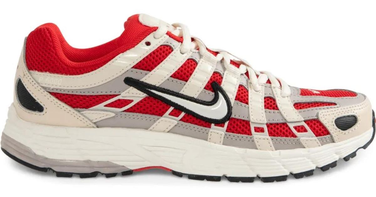 Nike P-6000 Sneakers in Red | Lyst