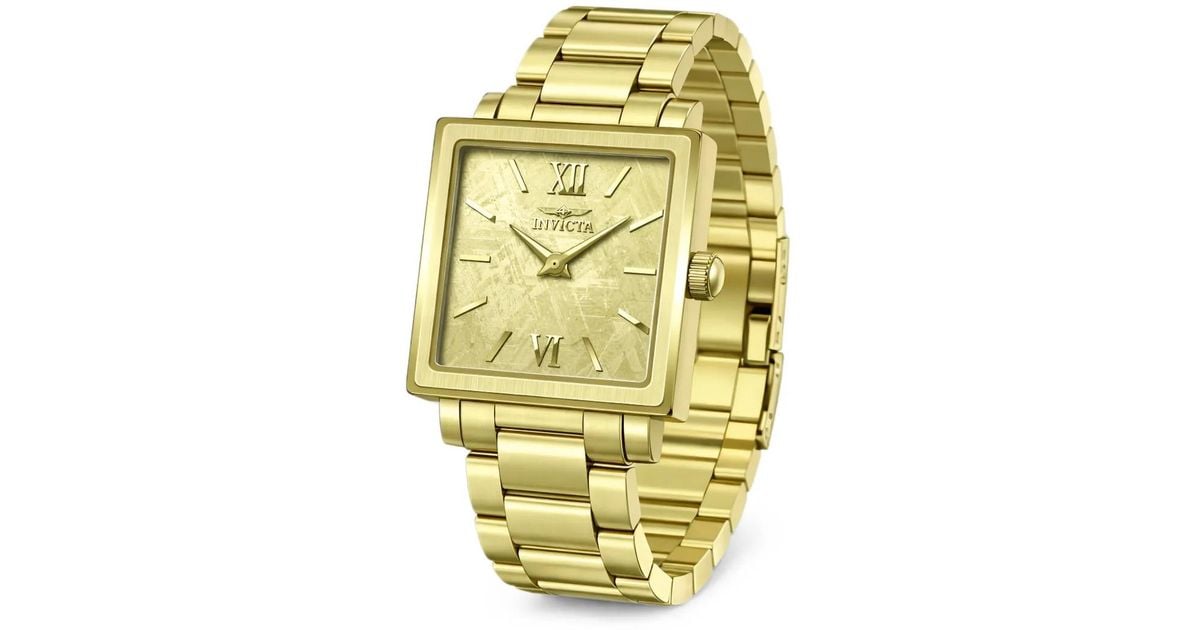 INVICTA WATCH Angel Square Face 23Mm Watch in Metallic | Lyst UK