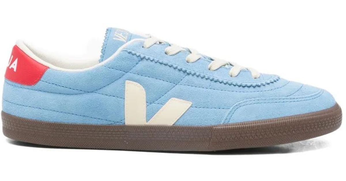 Veja Panenka Suede Panelled Sneakers in Blue for Men | Lyst UK