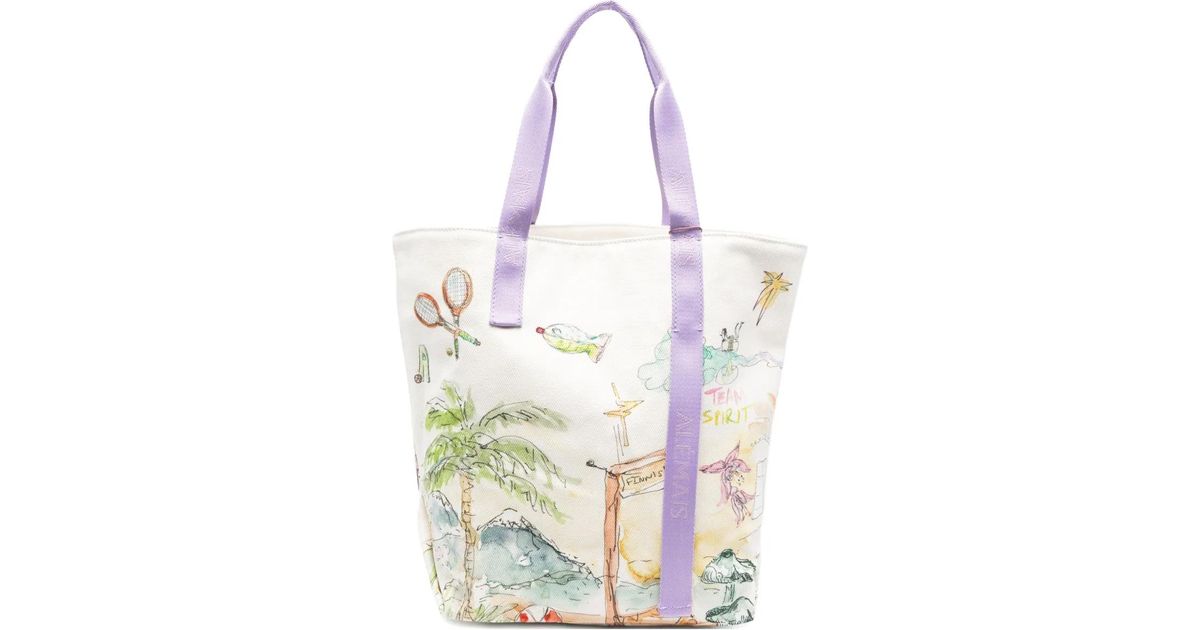 ALÉMAIS Anouk Tote Bag in White | Lyst UK