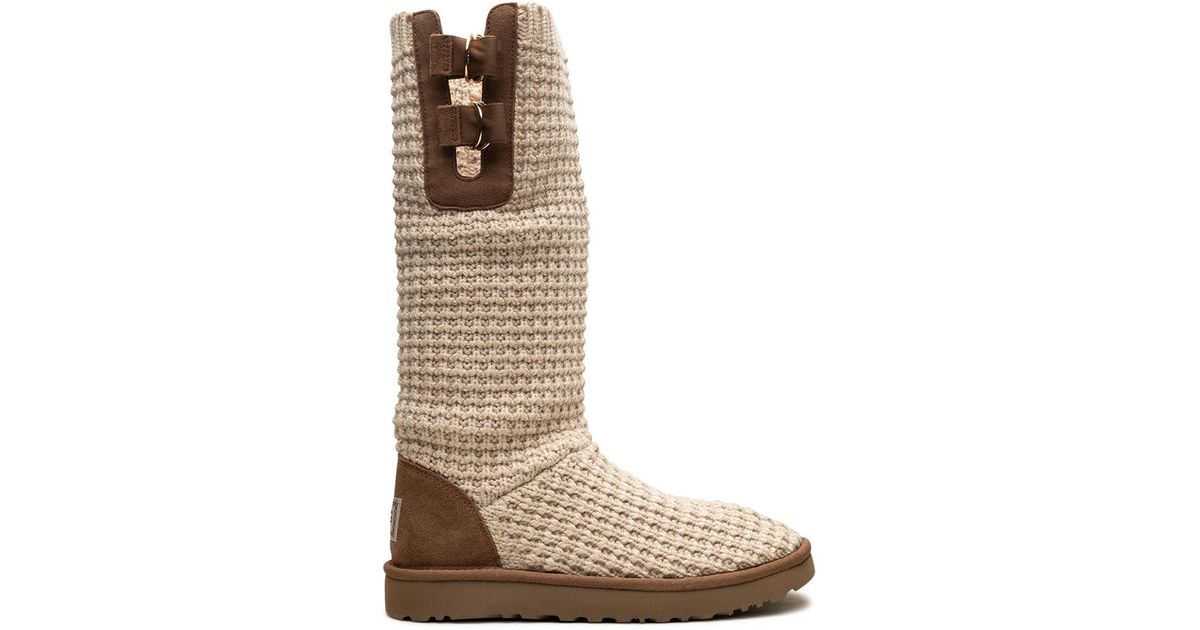 UGG Classic Solene "Chestnut Oatmeal" Boots in Brown | Lyst