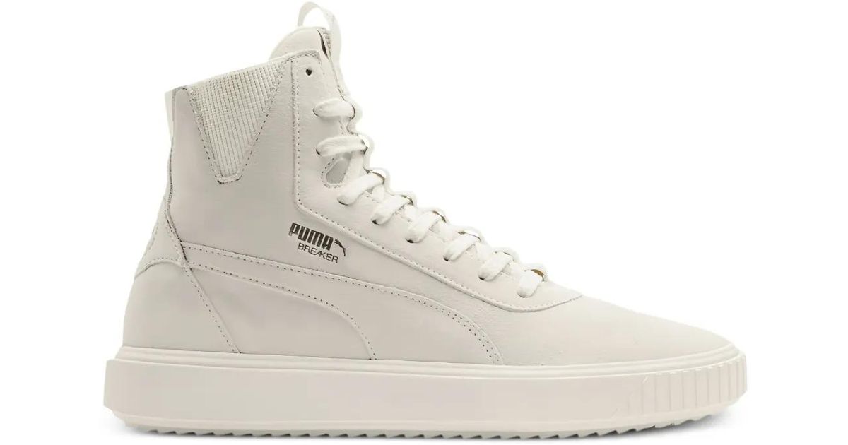 PUMA Breaker High Evolution Sneakers in Natural for Men | Lyst