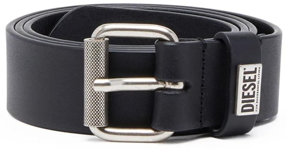 DIESEL 'B-Biscotto' Belt in Black for Men | Lyst Australia