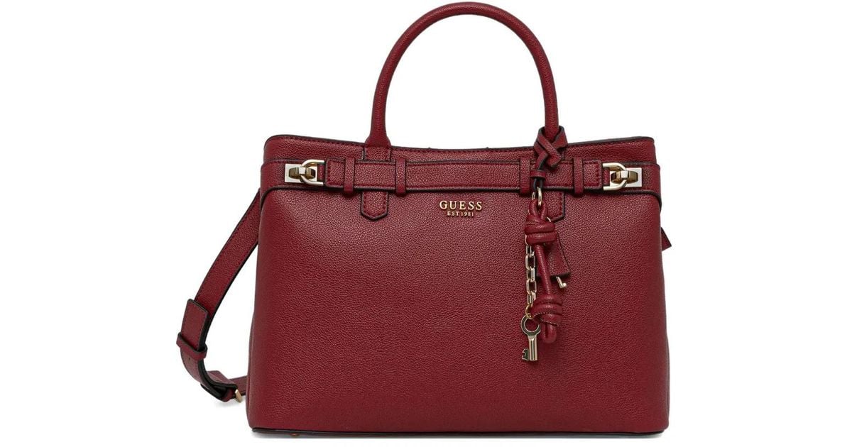 Guess Gregoria Tote Bag in Red | Lyst UK
