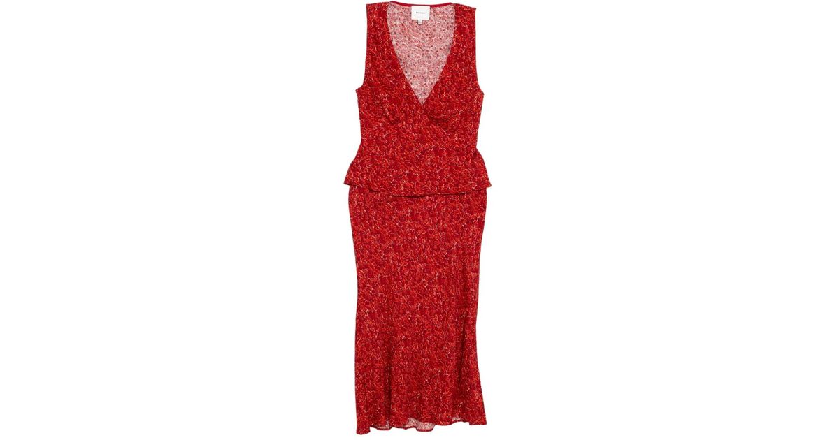 Reformation Ryan Set in Red | Lyst UK