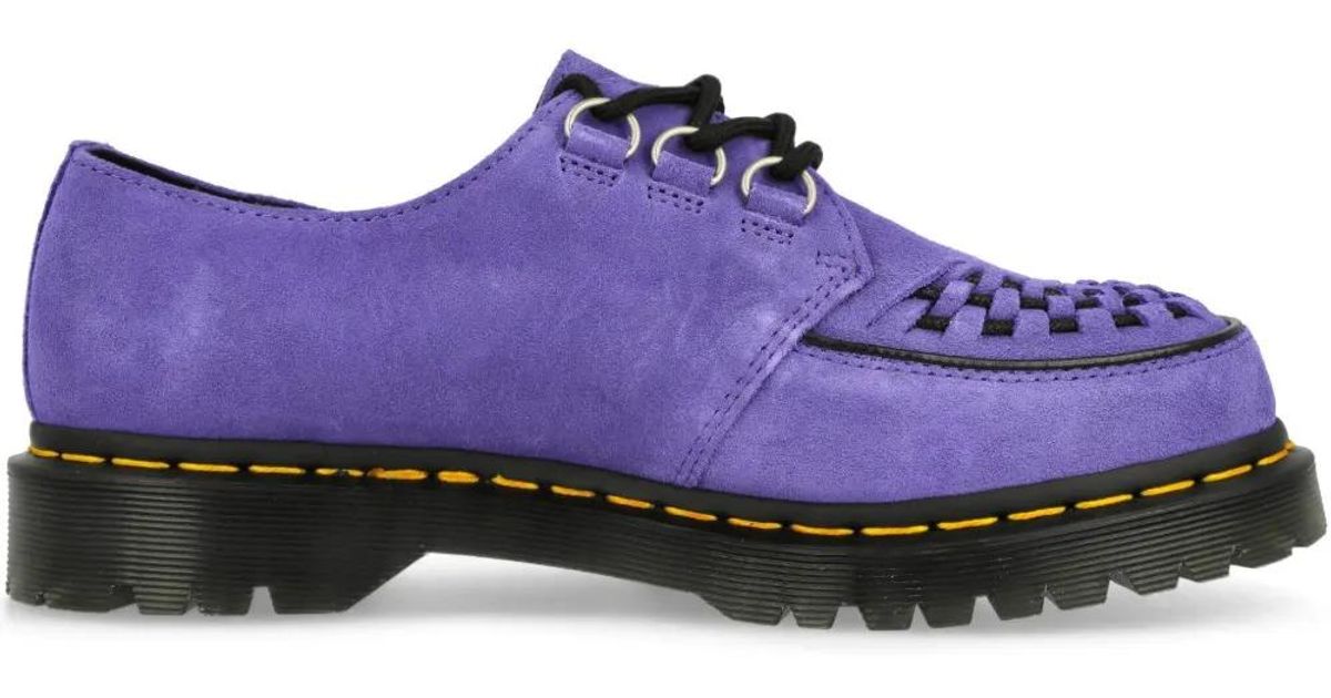 Dr. Martens Ramsey Eh Derby Shoes in Purple for Men | Lyst UK