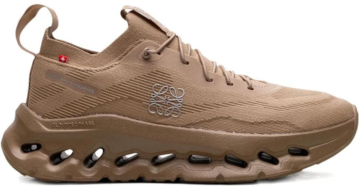 On Shoes X Loewe Cloudtilt "Dark Sand" Sneakers in Brown | Lyst