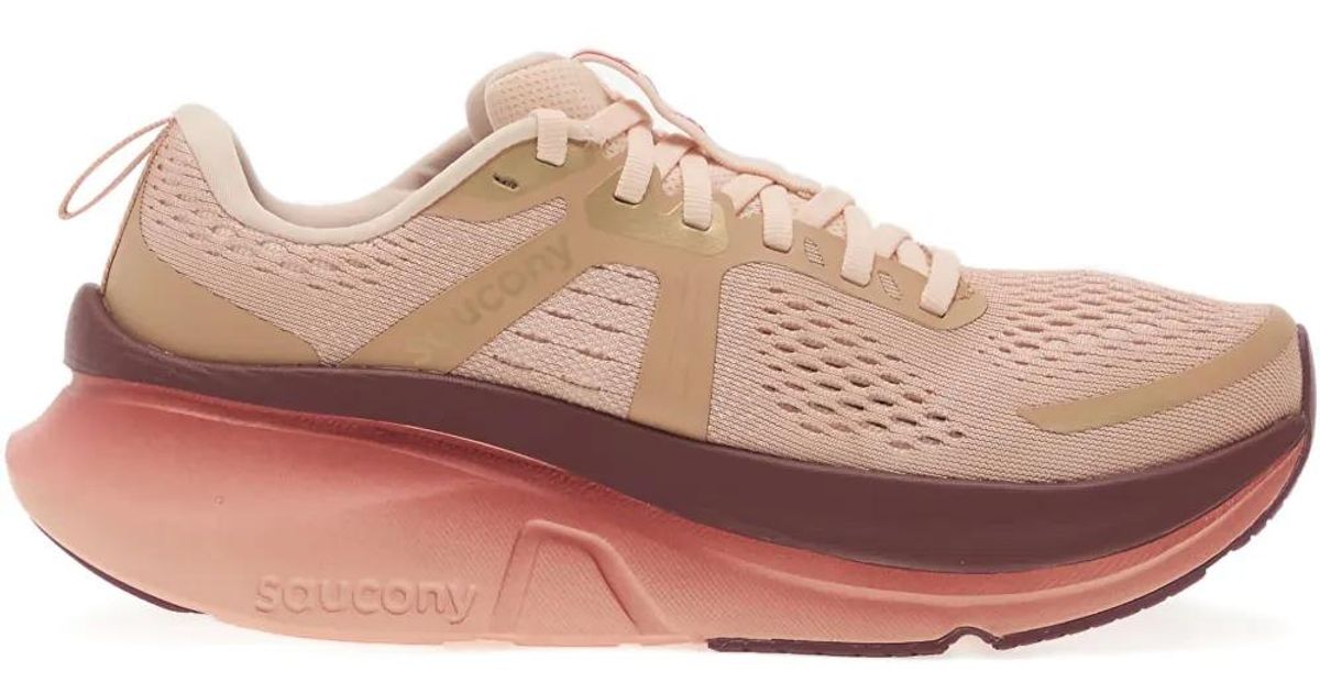 Saucony Guide 18 Low-Top Sneakers in Pink | Lyst UK