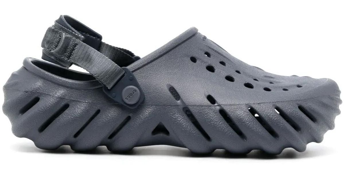 Crocs™ Chunky Sole Clogs in Gray for Men | Lyst