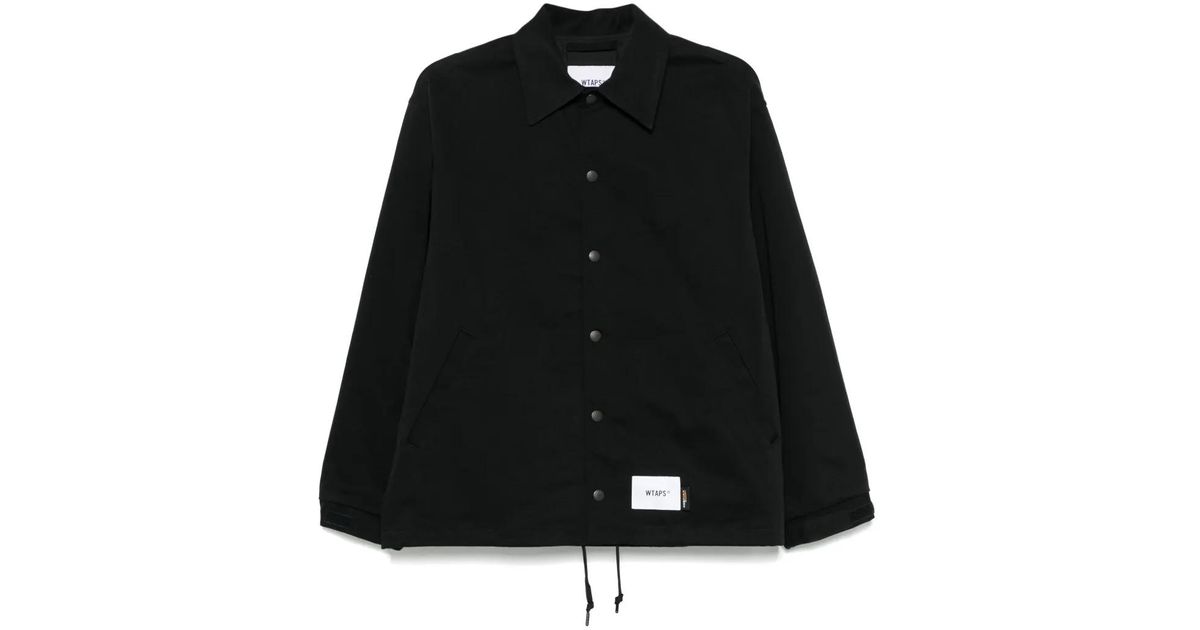 WTAPS Cordura Chief Jacket in Black for Men | Lyst