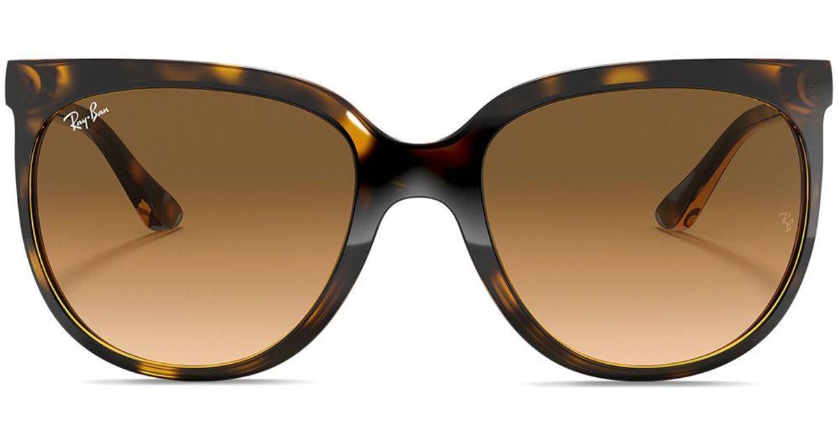 Ray-Ban Cats 1000 Sunglasses in Brown | Lyst UK