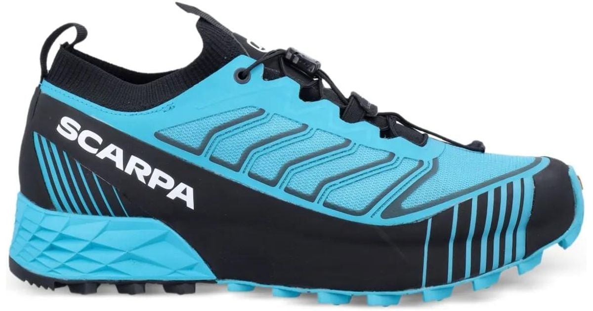 SCARPA Trail Running Shoes in Blue for Men | Lyst UK