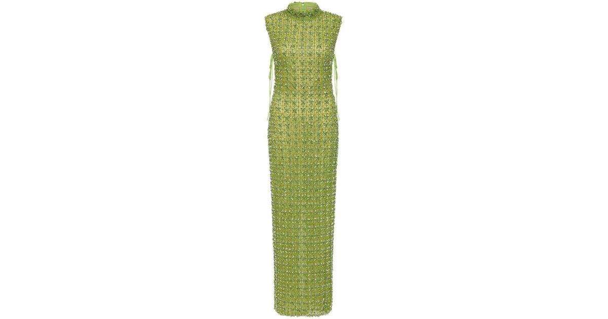 Rachel Gilbert Indi Gown in Green | Lyst