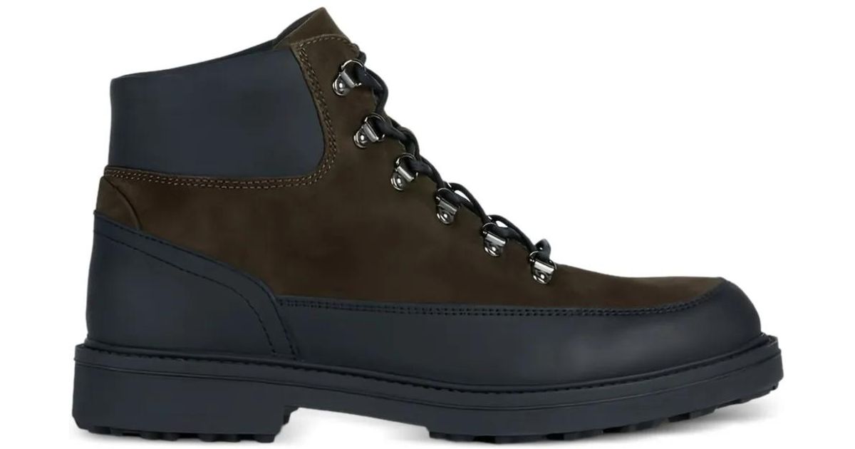 Geox Lagorai Hiking Boots in Black for Men | Lyst