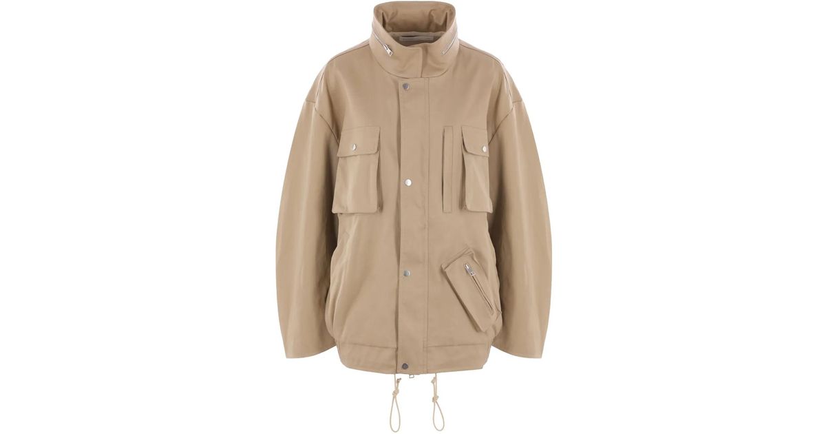 Niccolò Pasqualetti Carico Jacket in Natural | Lyst