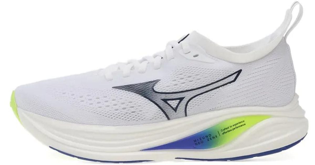 Mizuno Neo Zen 2 Logo-Detail Sneakers in White | Lyst