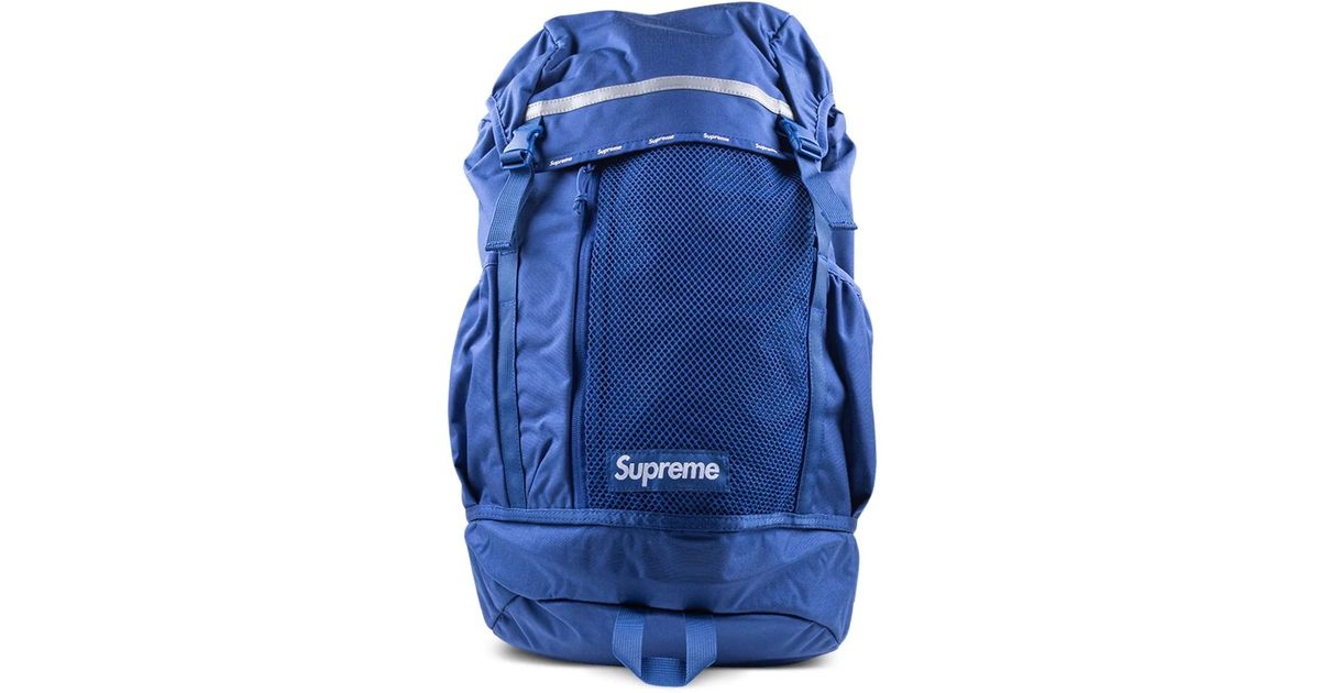 Supreme "Fw 24" Backpack in Blue for Men | Lyst