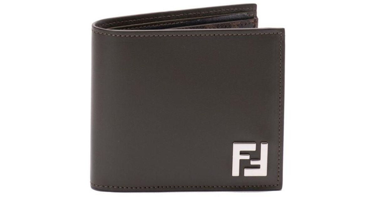 Fendi Ff Wallet in Black for Men | Lyst UK