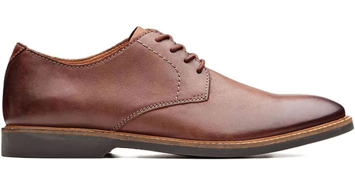 Clarks Atticus Lace-Up Oxford Shoes in Brown for Men | Lyst